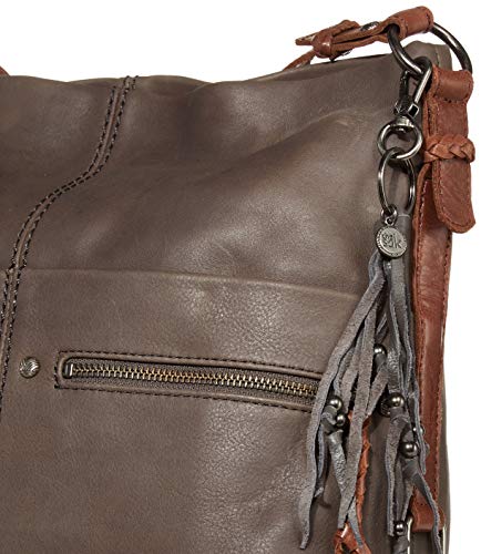 The Sak Ashland Bucket Bag in Leather, Slate