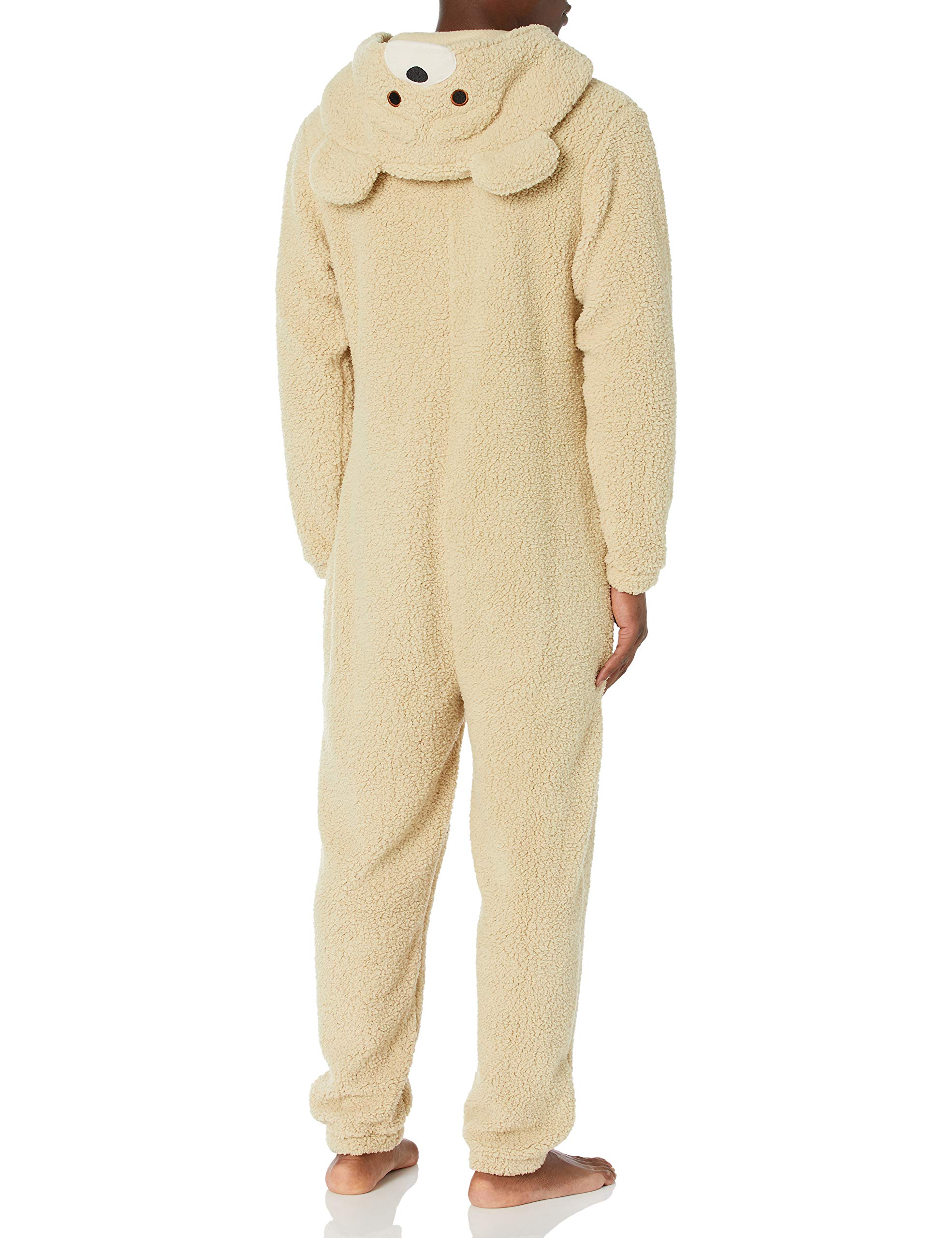 TED mens Hooded One Piece Pajama Set, Ted Official, Large US