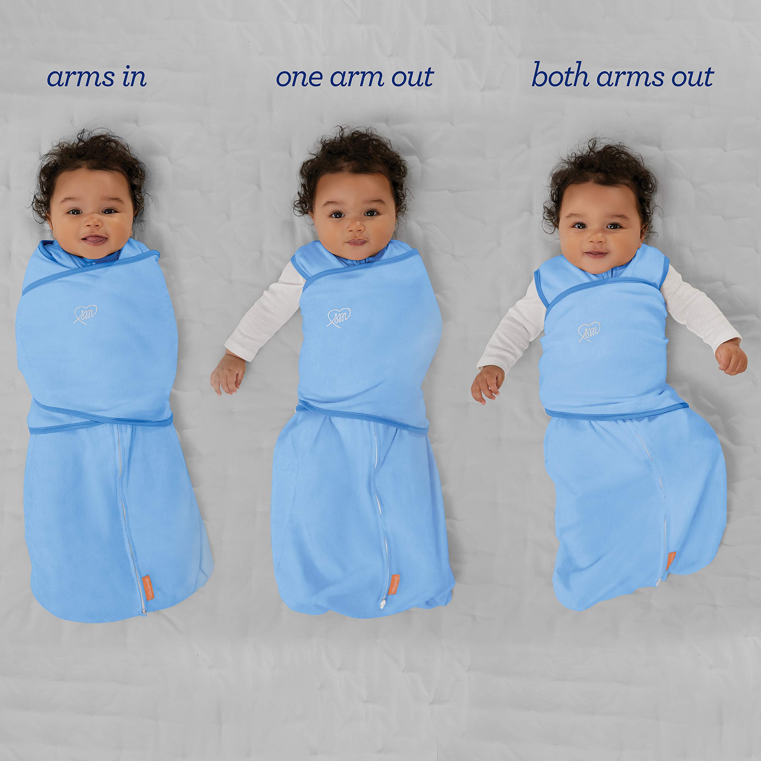 SwaddleMe Arms Free Convertible Swaddle – Size Extra Large, 6-9 Months, 1-Pack (Lil Off Roader )