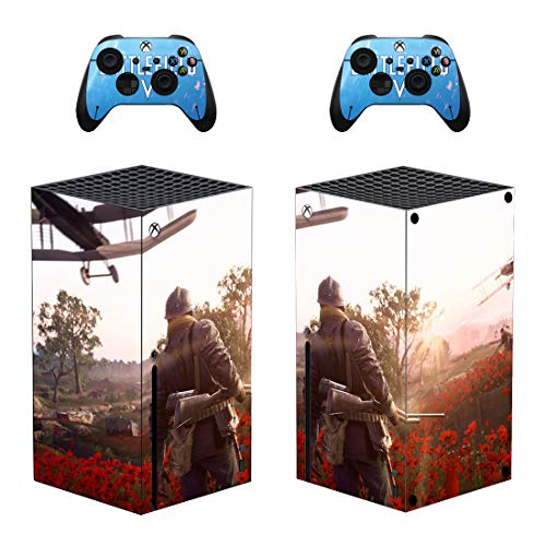 X-box-Series-X Console and 2 Controllers Skin Set - Battle War โ X-box-Series-X Vinyl (only fit X-box-Series-X )