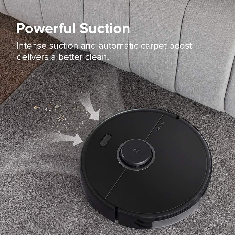 roborock S5 Max Robot Vacuum Cleaner and Mopping Cloth (2 Pcs) Bundle