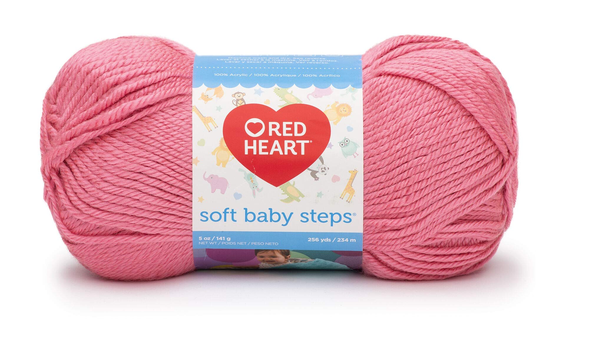 Red+Heart+Soft+Baby+Steps+Yarn+(3-Pack)+Strawberry+E746-97023
