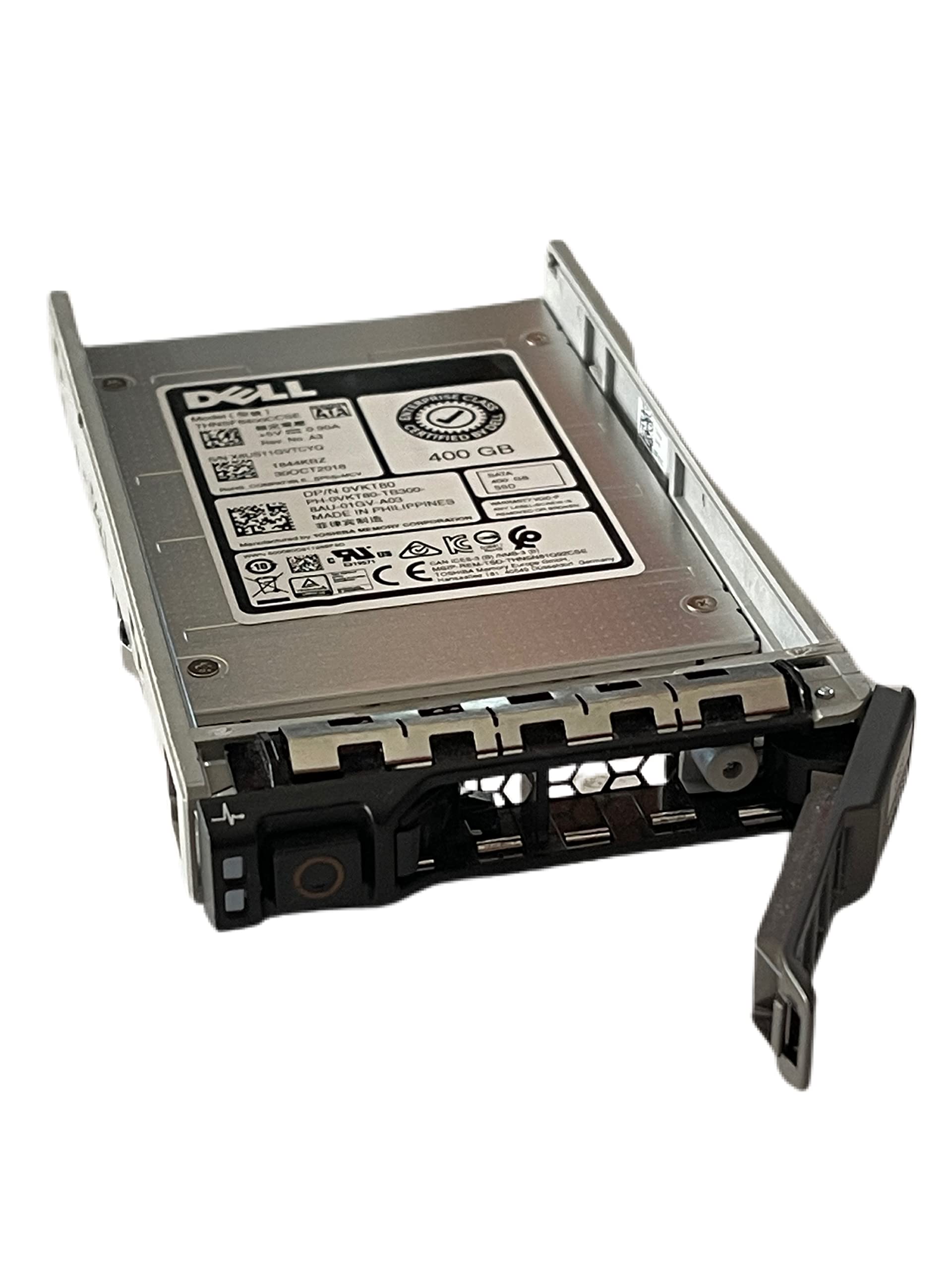 Toshiba 400GB SSD 2.5" 6Gb/s SATA Solid State Drive Model: THNSF8400CCSE DP/N: VKT80