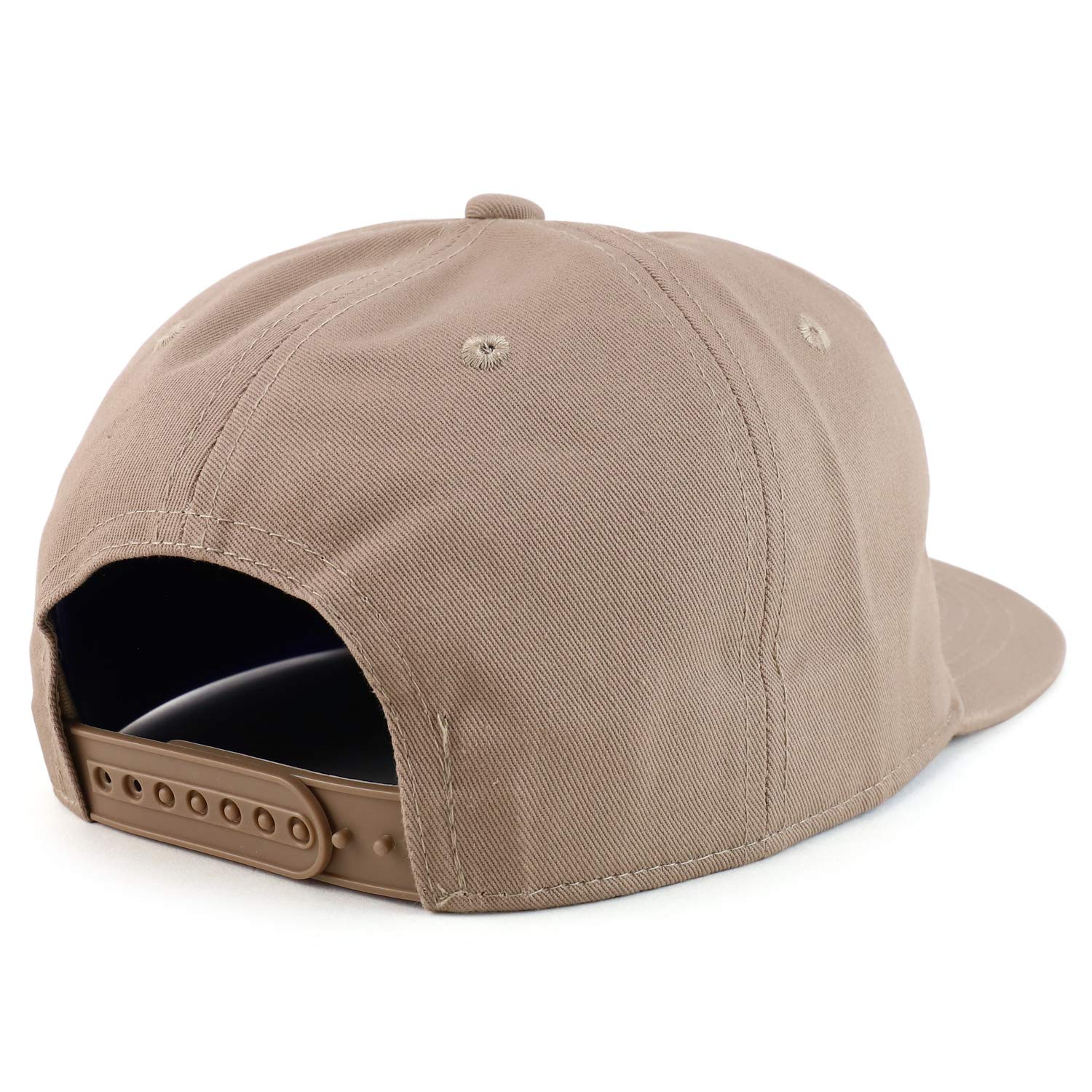 Trendy Apparel Shop Compton City Old English Low Profile Snapback Cap - Khaki