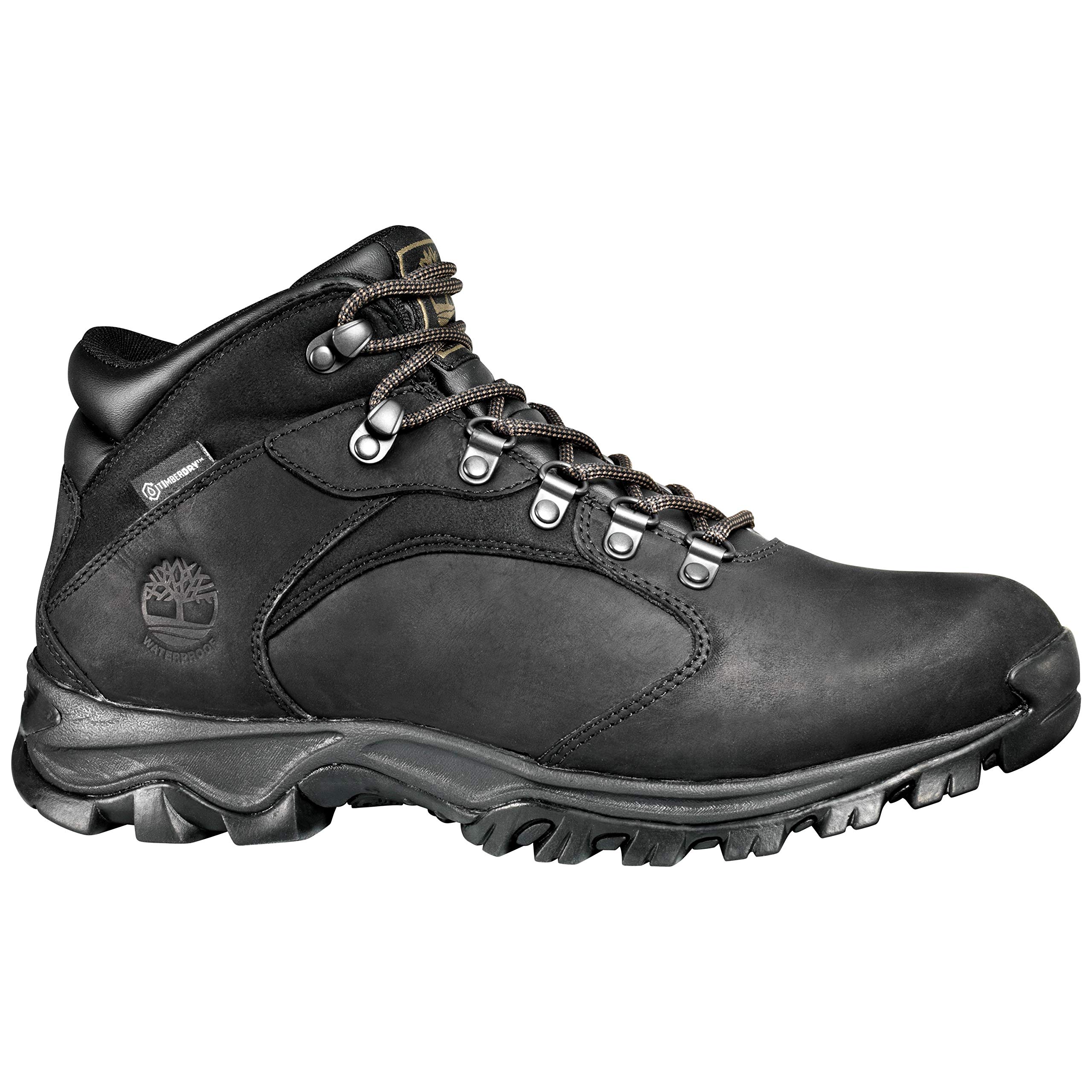 Timberland NEW Men's Rock Rimmon Mid Waterproof Hiking Boots Black Size 11.5 M