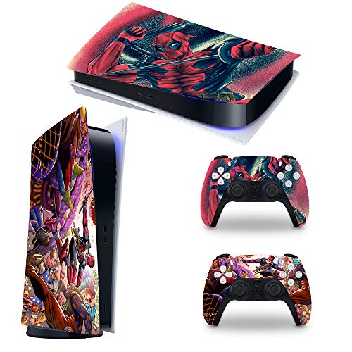 Troll Hero PS5 Standard Edition Whole Body Vinyl Skin Sticker Decal Cover for PlayStation 5 System Console and Controllers