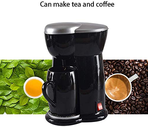 ROLTIN Coffee Machine Coffee Machine,Single Coffee Machine-Power:300 Watts,140 Ml Water Tank,Washable Drip Tray,Active Foam Nozzle,Removable Water Tank,Food Grade PP,for espress