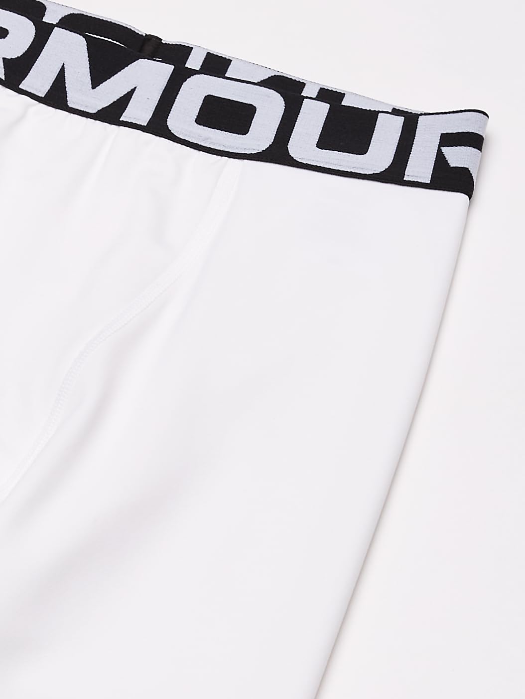Under Armour Boys ColdGear Armour Baselayer Leggings, White (100)/Black, Medium