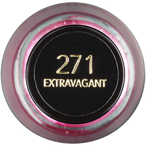 Revlon Nail Enamel, Chip Resistant Nail Polish, Glossy Shine Finish, in Plum/Berry, 271 Extravagant, 0.5 oz
