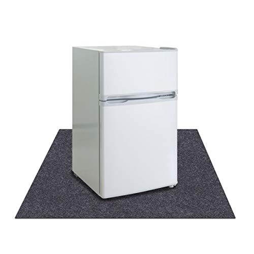 Sempoda Refrigerators Mat,Multifunctional home appliance mat—Absorbent/Waterproof,Protect refrigerators and floors, Under Refrigerators Mat,Non-slip Backing,Washable (36" x 36")