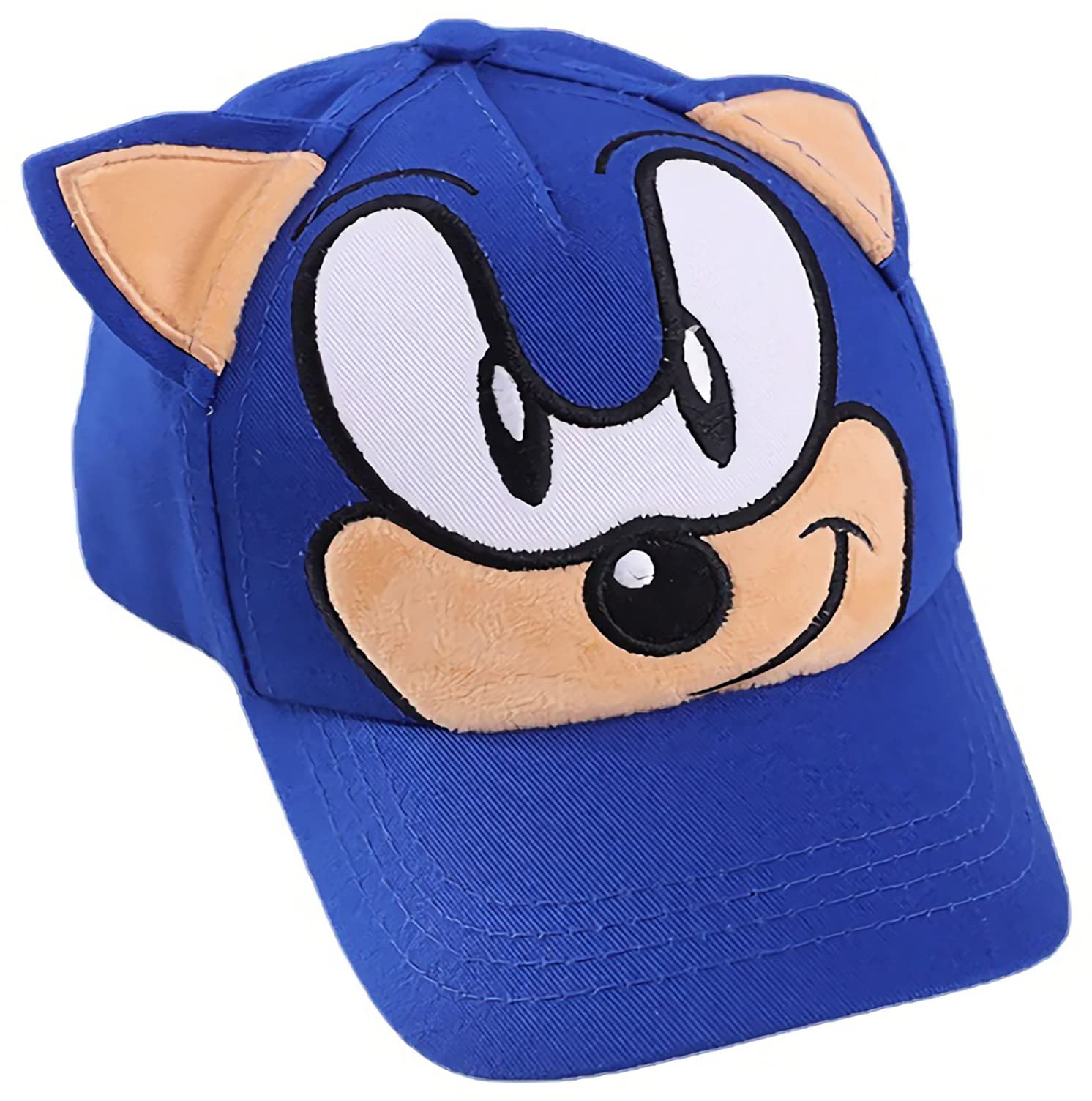 YIOPOUIMN Adjustable Baseball Hat for Boys Girls, Kids 3D Character Face and Ears Cap Ages 2-9