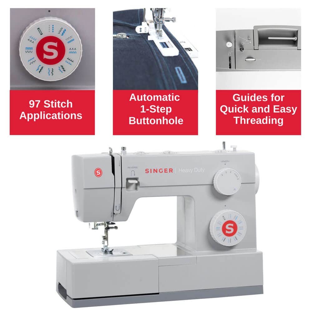 SINGER 4423EXTBUND Heavy Duty 4423 Sewing Machine with Extension Table