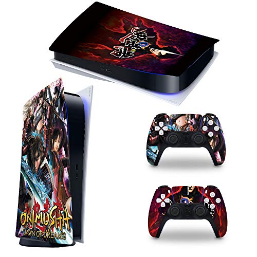 Warlords PS5 Digital Edition Whole Body Vinyl Skin Sticker Decal Cover for Playstation 5 Digital Edition System Console and Controllers