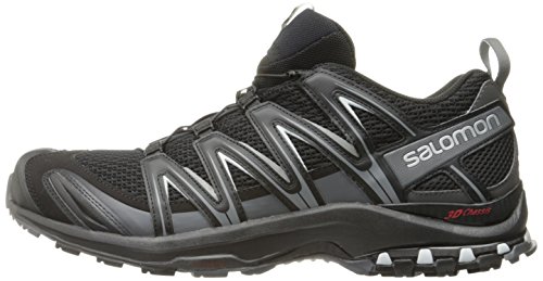 Salomon Men's XA PRO 3D Trail Running Shoes for Men, Black / Magnet / Quiet Shade, 7.5