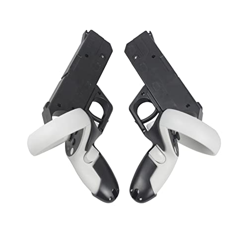 yanbirdfx VR Controller Shooting Handle ABS Virtual Reality Controller Shooting Handle Easy Installation Realistic Black