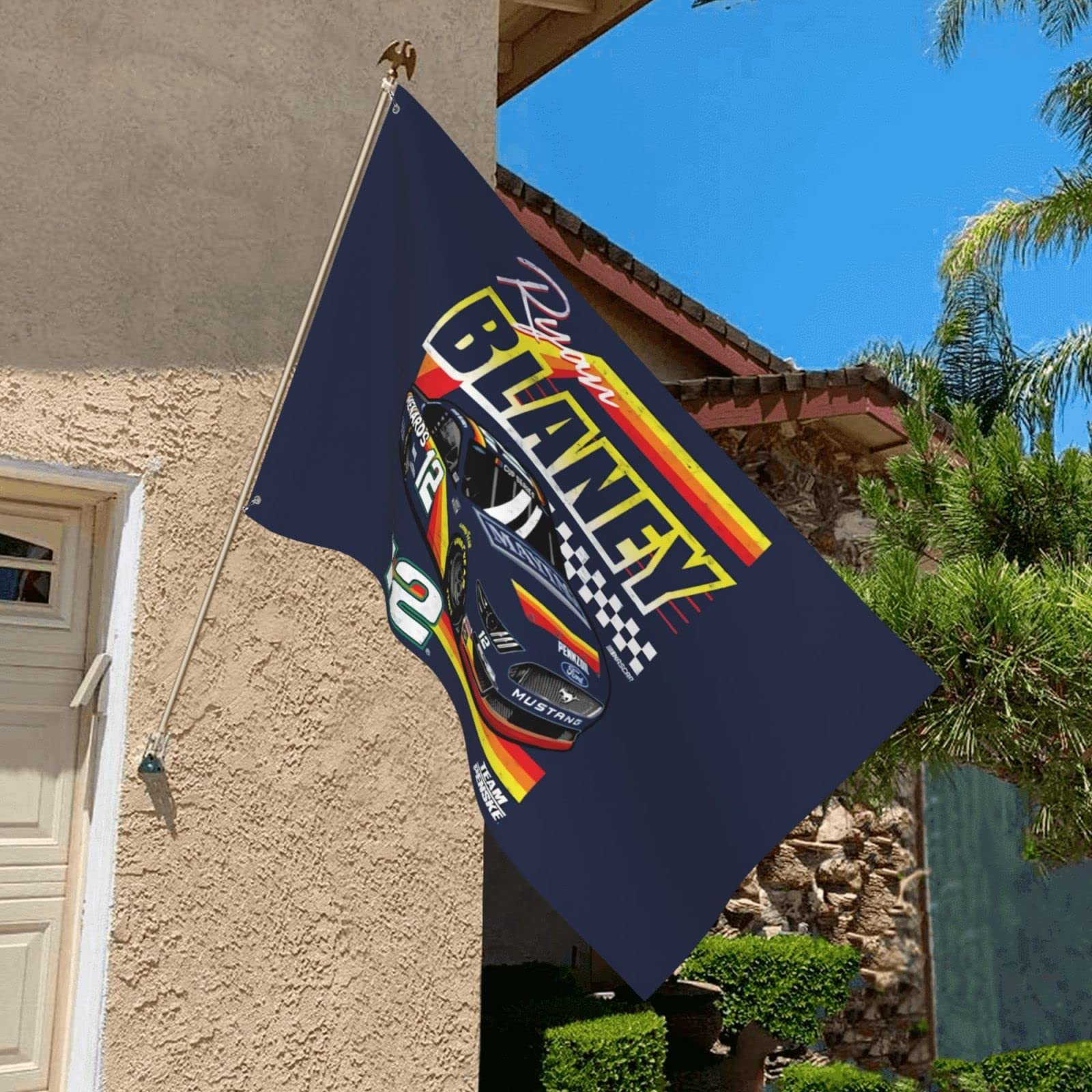 Ryan Blaney 12 3x5 Flag Indoor/Outdoor Banner Decorative Flag 100% Polyester Flag