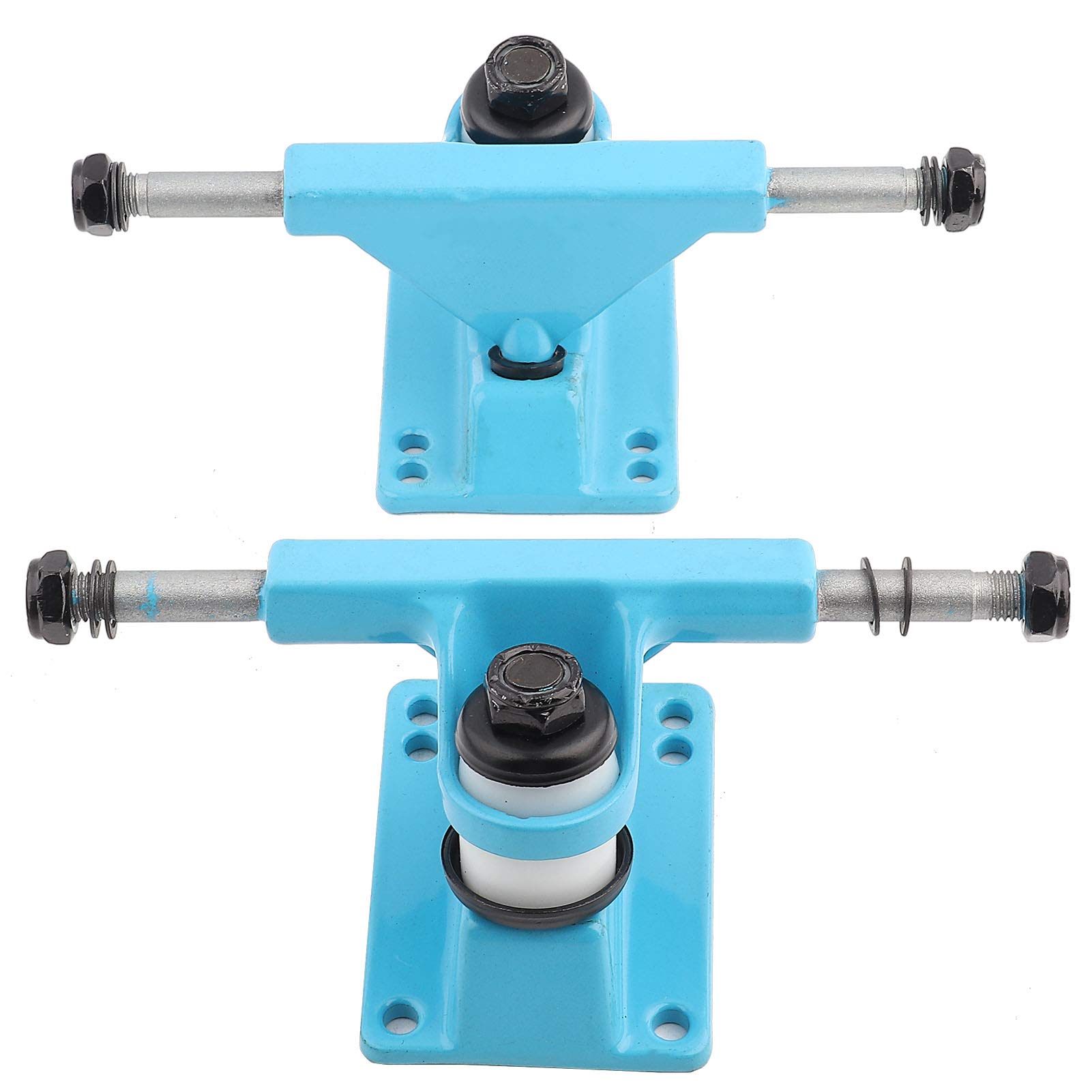 Skateboard Truck,2pcs Skateboard Trucks Combo 3.25inch Wheels ABEC Longboard Skatebaord Accessory(2#)