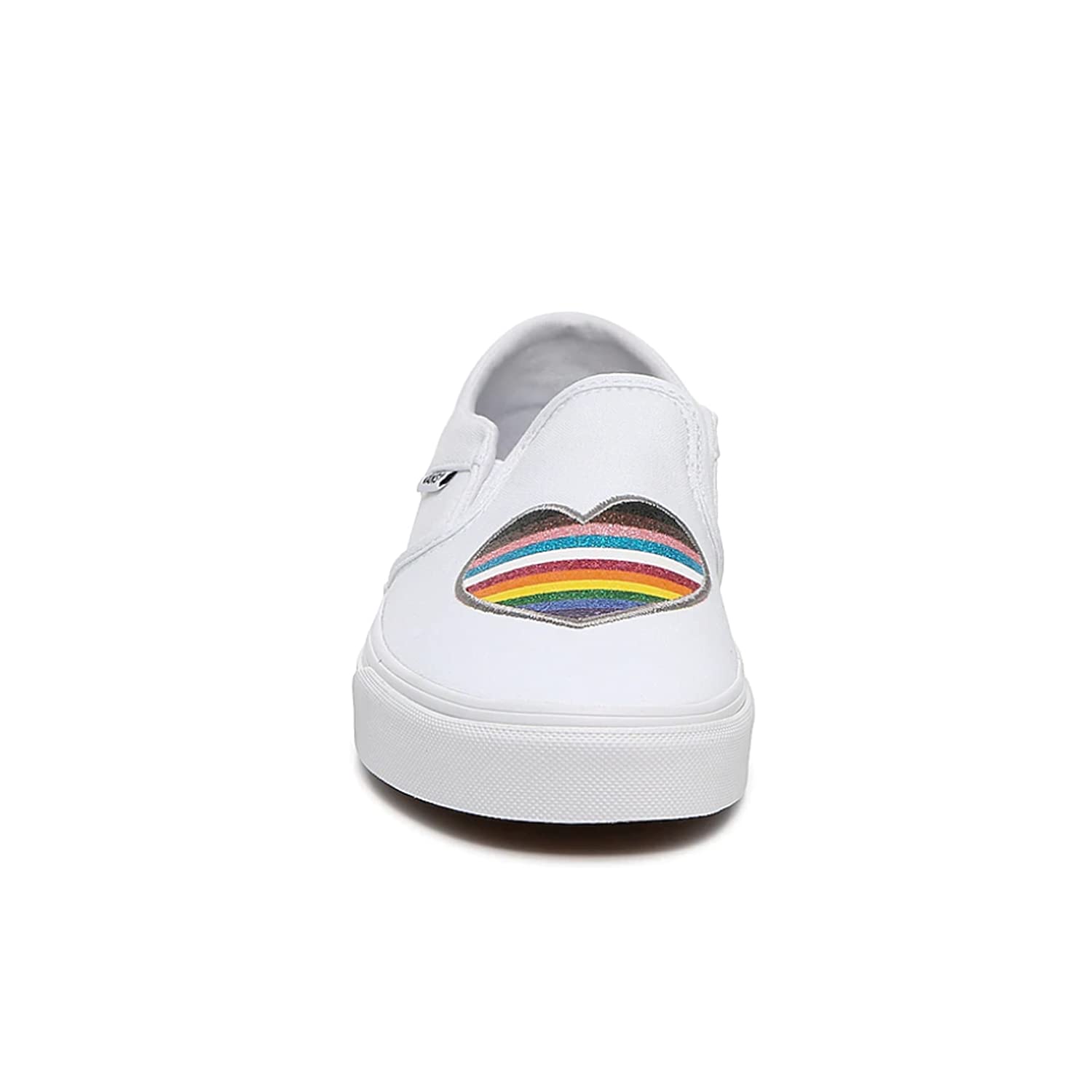 Vans Unisex Asher Pride Slip On Sneaker 7.5