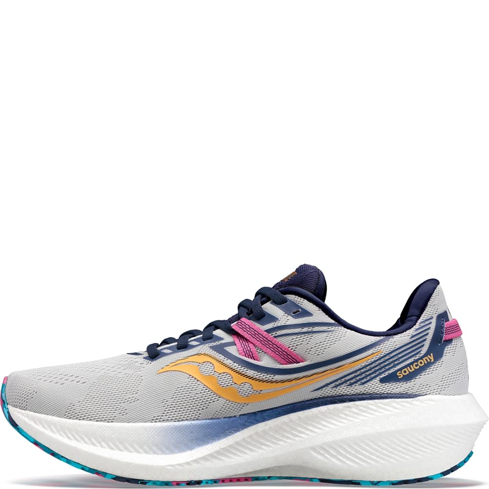 Saucony womens Triumph 20 Running Shoe, Prospect Glass, 7.5 US