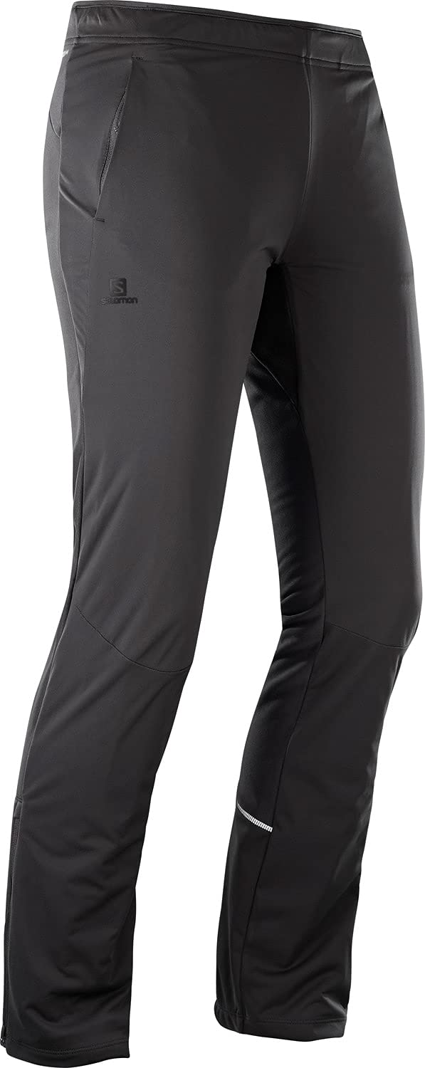 Salomon Women's Agile Warm Pant, Black, Small