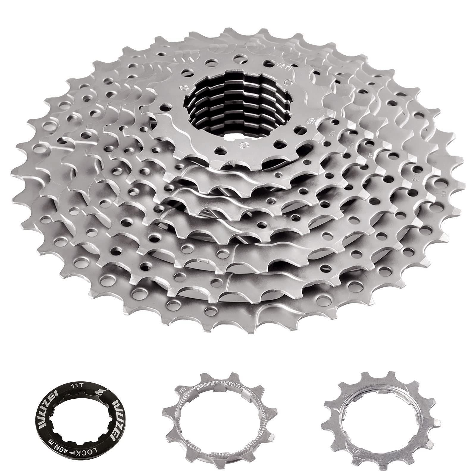 YEENOR 9 Speed Cassette 11-36T MTB Cassette 9 Speed Fit for Mountain Bike/MTB