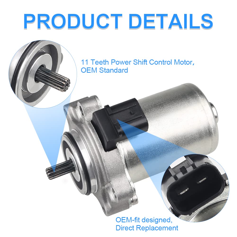 WATERWICH Shift Control Motor Compatible with TRX420 FourTrax Rancher 2007-2021 2012-2021 TRX500 FourTrax Foreman Replaces 31300-HP5-601