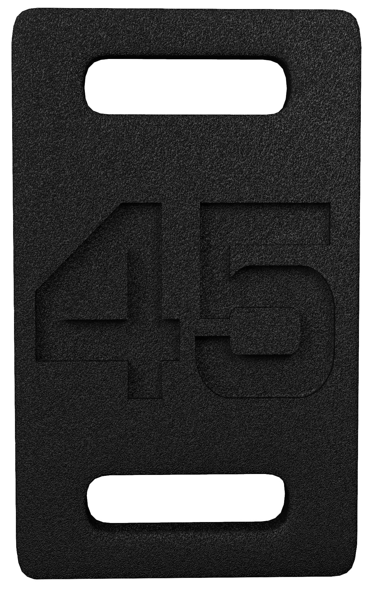 Signature Fitness Cast Iron Ruck Plate, Weighted Plate for Rucking, Swings, Squat, Strength Training, Fitness Workout, and Home Exercises, 45-Pound