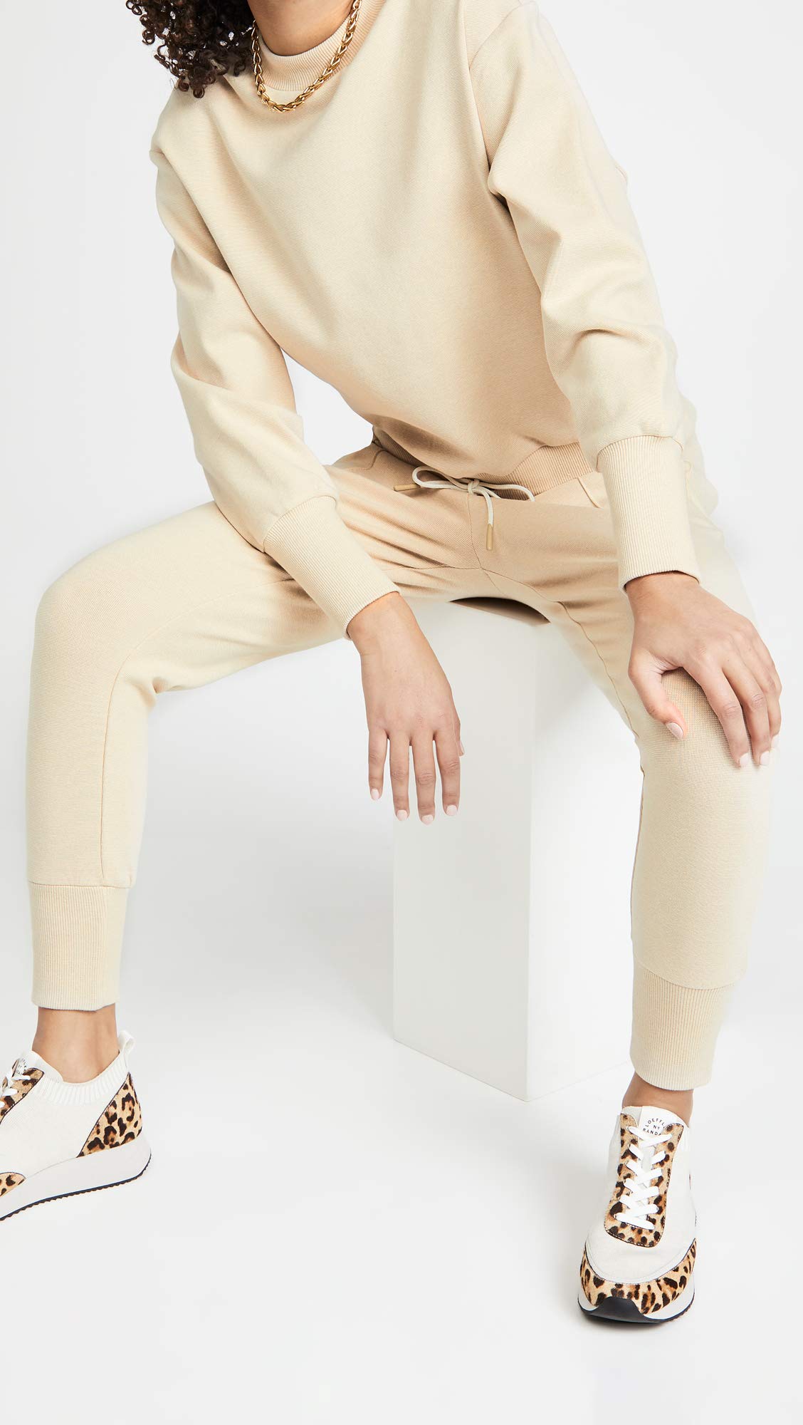 Varley Edith Sweat Sand SM
