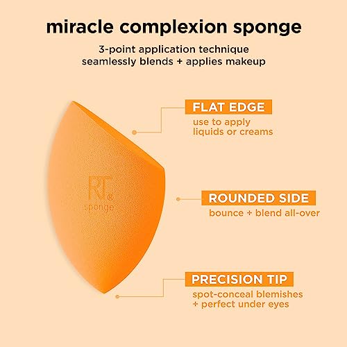 Real Techniques Makeup Brush Set with 2 Makeup Sponge Blenders, For Eyeshadow, Foundation, Blush, and Concealer, UltraPlush Synthetic Bristles, 6 Piece Makeup Brush Set (Pack of 2)