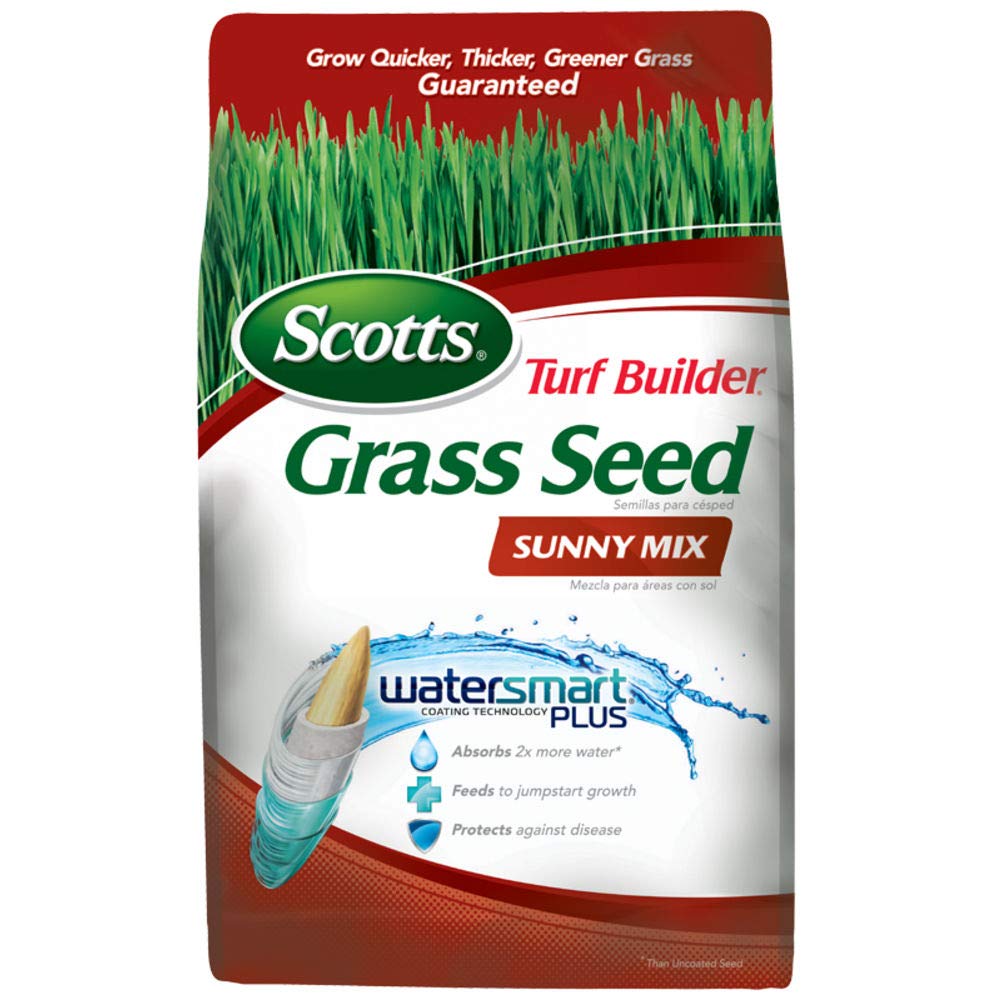 Scotts 18345 Turf Builder Grass Seed Sunny Mix, 3 Lbs