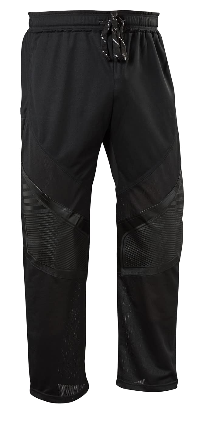 Winnwell Inline Roller Hockey Pant - Protective Equipment for Senior & Junior Players - for Mens & Womens Players (Senior Black XXLarge)