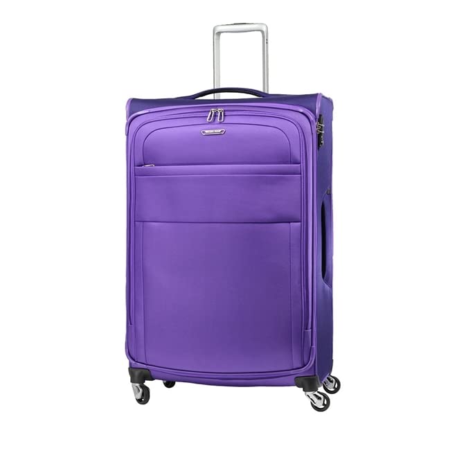 Samsonite Eco Lite Spinner Carry-On Luggage Large Purple Travel Bag