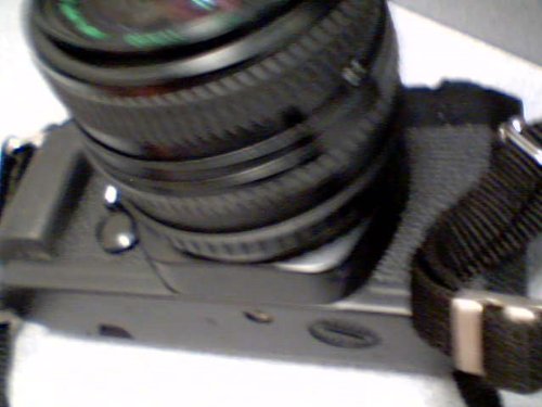 Ricoh KR-5 Super II SLR 35mm Film Camera w/ Quantaray Lens Attached Quantaray 1:3.5~4.5 f=35~70mm Multi-Coated Lens (052)(Camera & Lens Version)