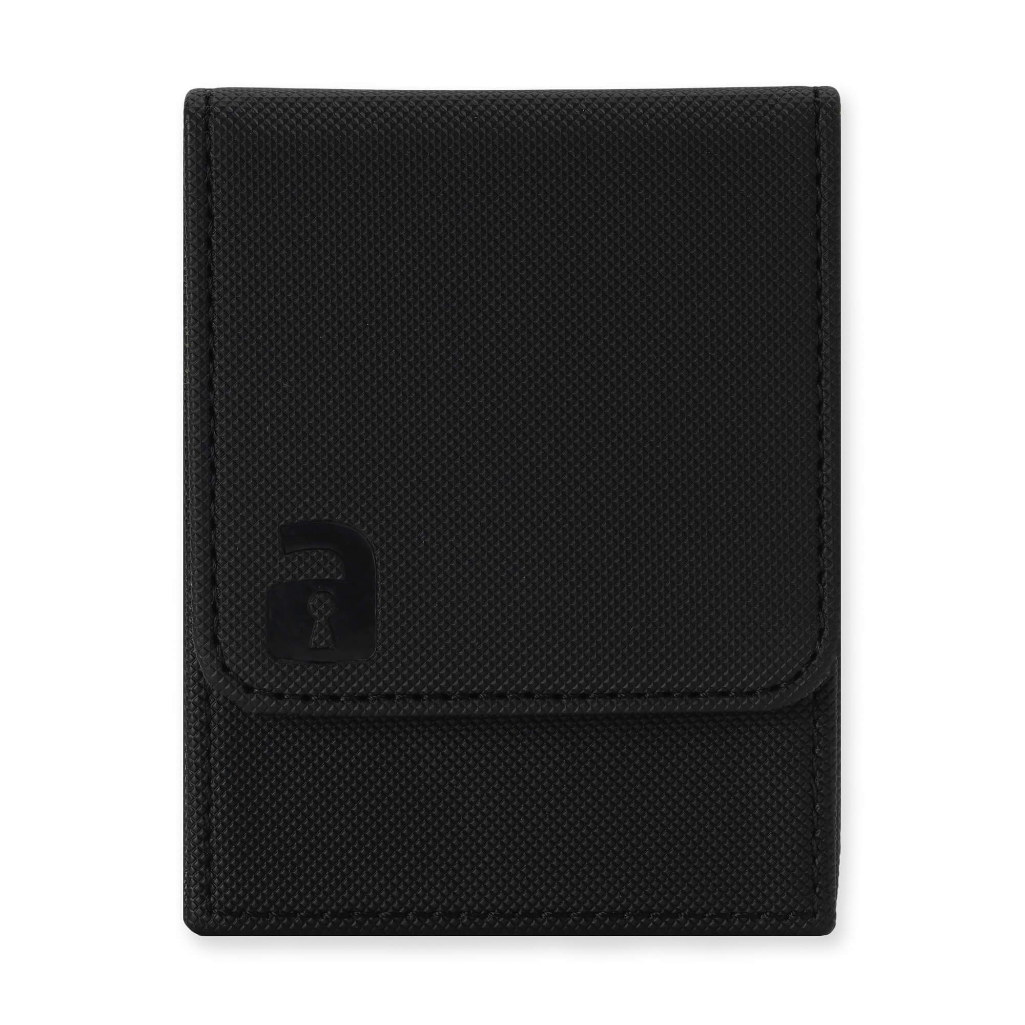 Vault X Premium Exo-Tec Trading Card Deck Box - Large Size for 80+ Sleeved Cards - PVC Free Card Holder for TCG (Electric Blue)