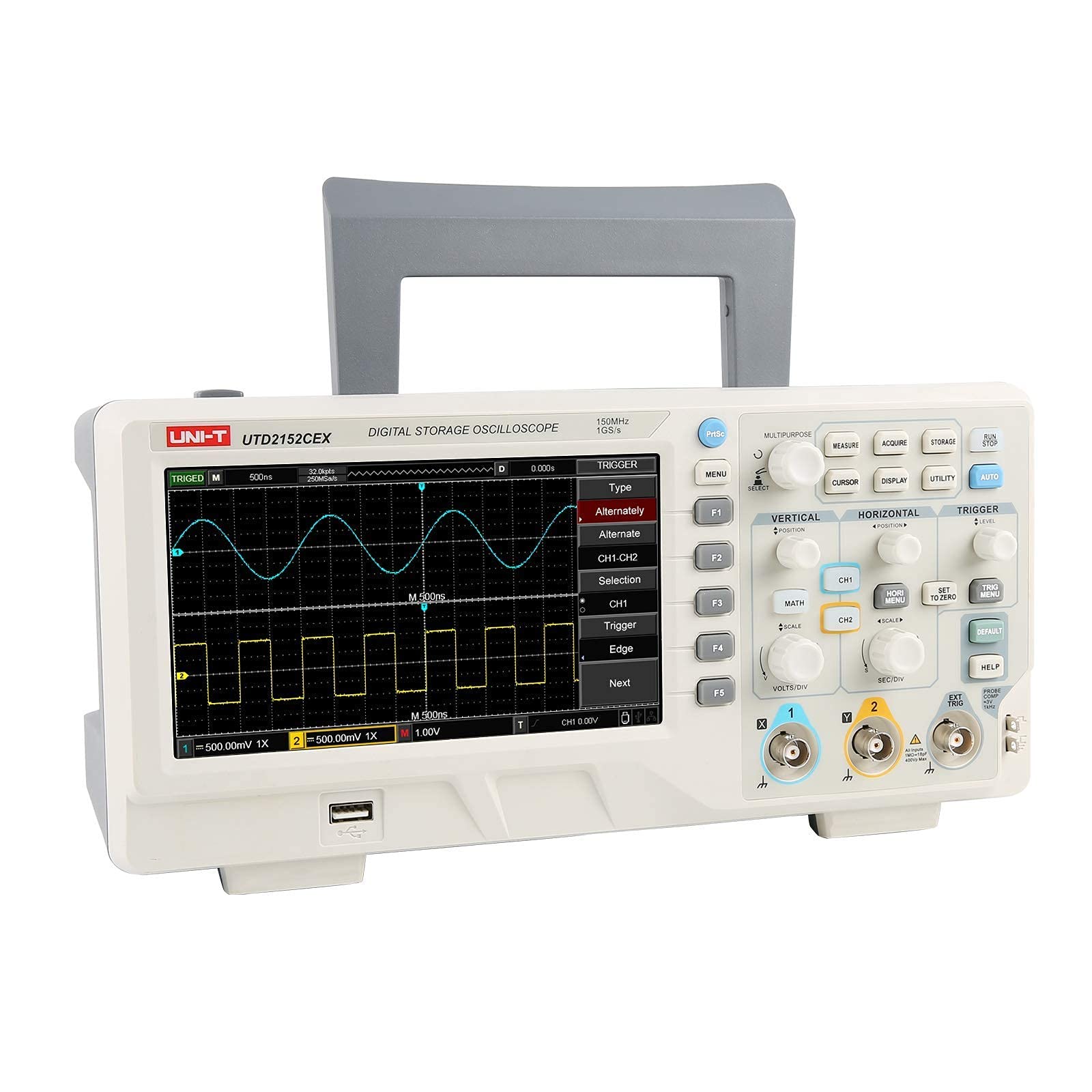 UNI-T UTG962 + UTD2152CEX, Function Generator and Oscilloscope Kit