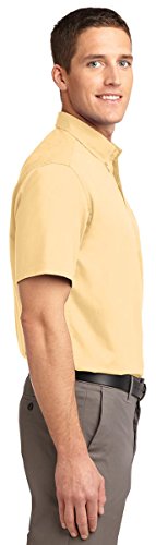 Port Authority Men's Tall Short Sleeve Easy Care Shirt 2XLT Bark
