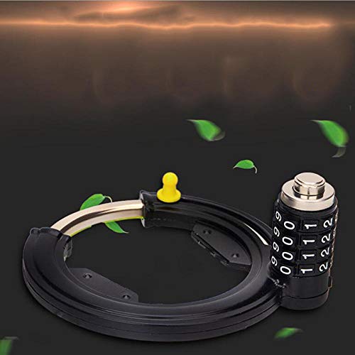 ZMYDZ Bicycle Lock Bicycle Horseshoe Lock Claws Anti-Theft Locks Words Password Bike Fixed Steel Lock Strong Security Motorcycle Bicycle Locks Bike Locks