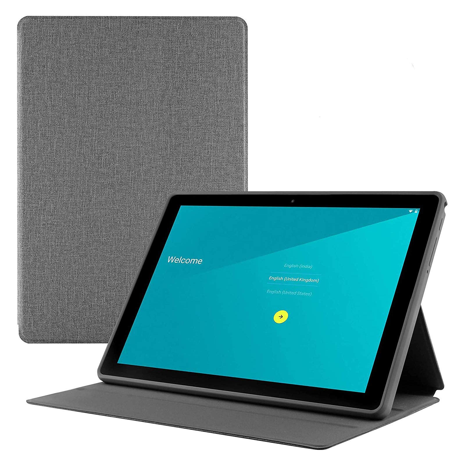 Tablet 10.1 inch+Customized Cover, Android Go 8.1 Tablet PC,Google Certified, 1GB RAM, 16GB Storage, WiFi, Bluetooth,GPS, 1280X800 IPS Screen, 3G Phablet with Dual Sim Card Slots,Dual Camera,GPS
