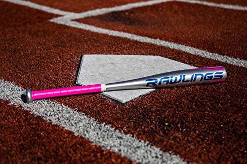 Rawlings | STORM T-Ball Bat | USA Softball & Baseball | -12 Drop | 24" | Silver/Pink