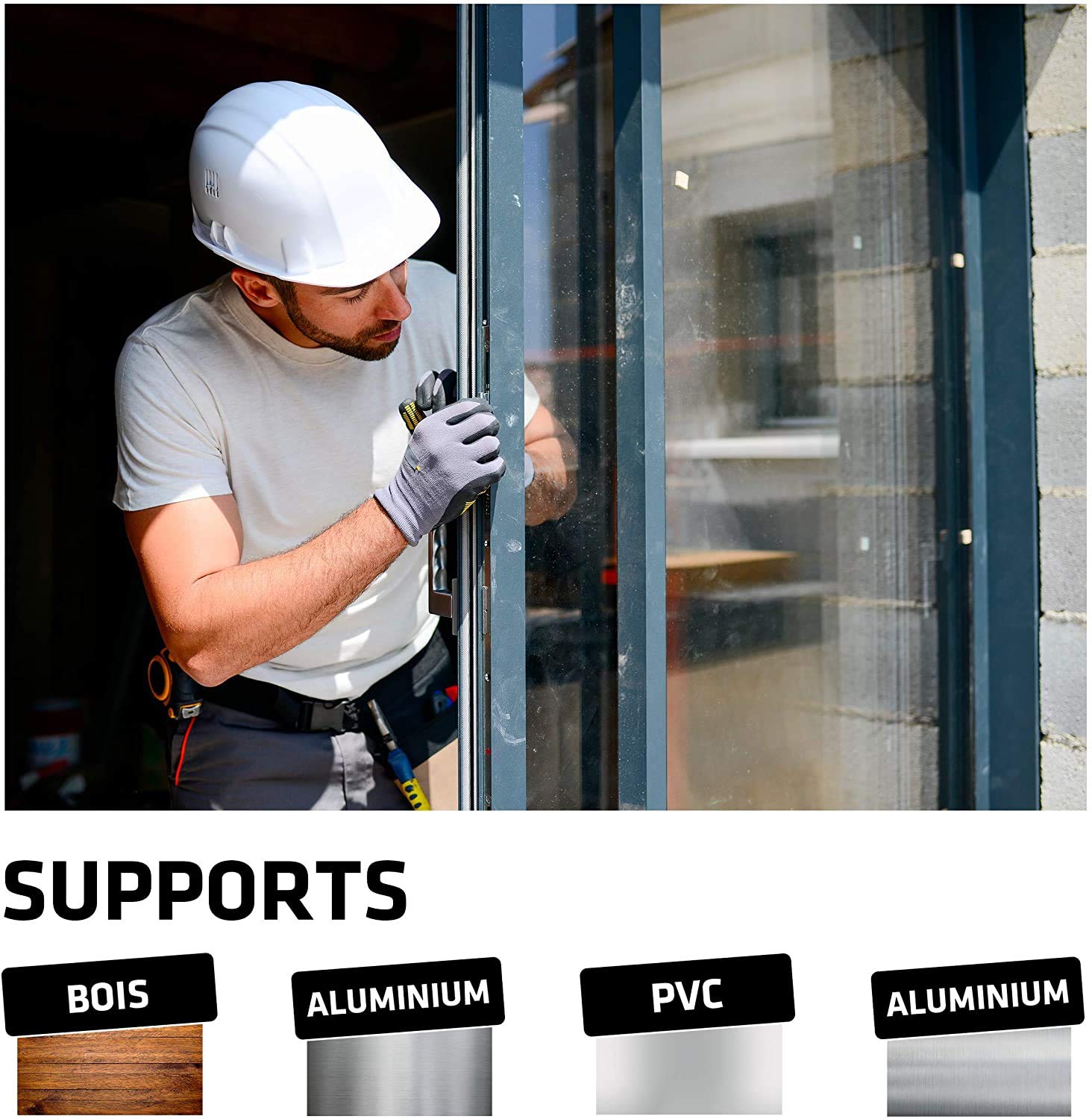 Sika Print 15/2-5 mm Compressed Strip for Windows and Joinery, 10 m