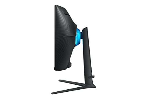 SAMSUNG 32" Odyssey Neo G7 4K UHD 165Hz 1ms G-Sync 1000R Curved Gaming Monitor, Quantum HDR2000, AMD FreeSync Premium Pro, Ultrawide Game View, DisplayPort, HDMI, Height Adjustable Stand, Black, 2022