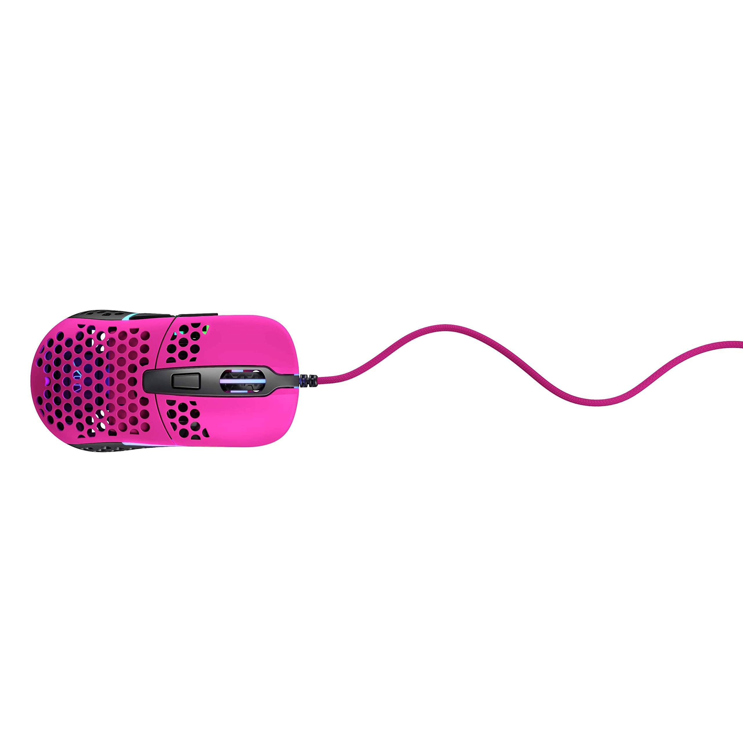 Xtrfy M42 RGB Ultra Light Gaming Mouse - Pink