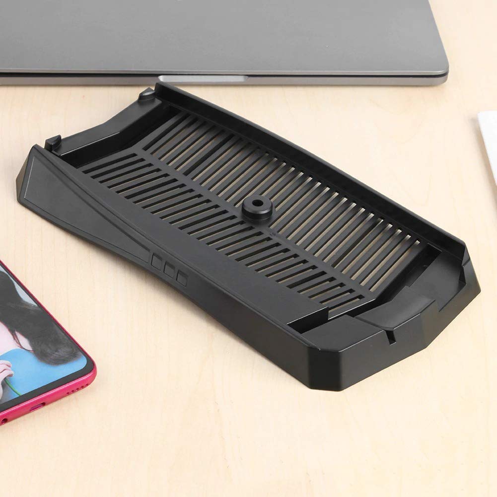 Vertical Stand Holder for PS5 Ultra HD Console with Built-in Cooling Vents and Non-Slip Feet for Sony Playstation 5 Ultra HD Console (CD-ROM Version)