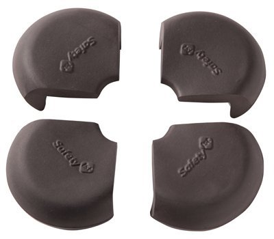 Safety 1st Brown Foam Corner Bumpers 4 pk