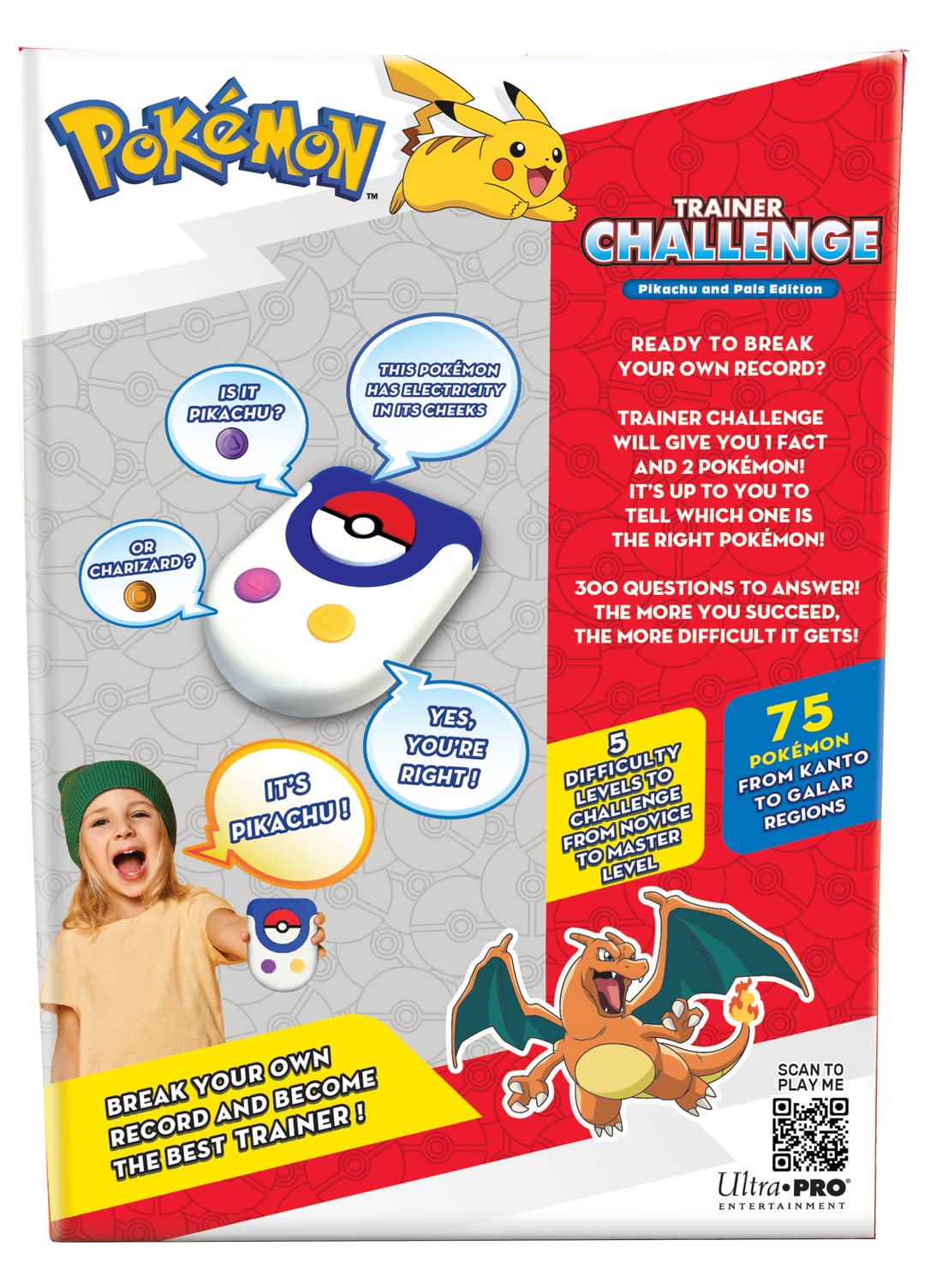 Pokemon Trainer Challenge Edition Toy I Will Guess It! Electronic Voice Recognition Guessing Brain Games Pokemon Games Go Digital Travel Board Games Pokémon Games