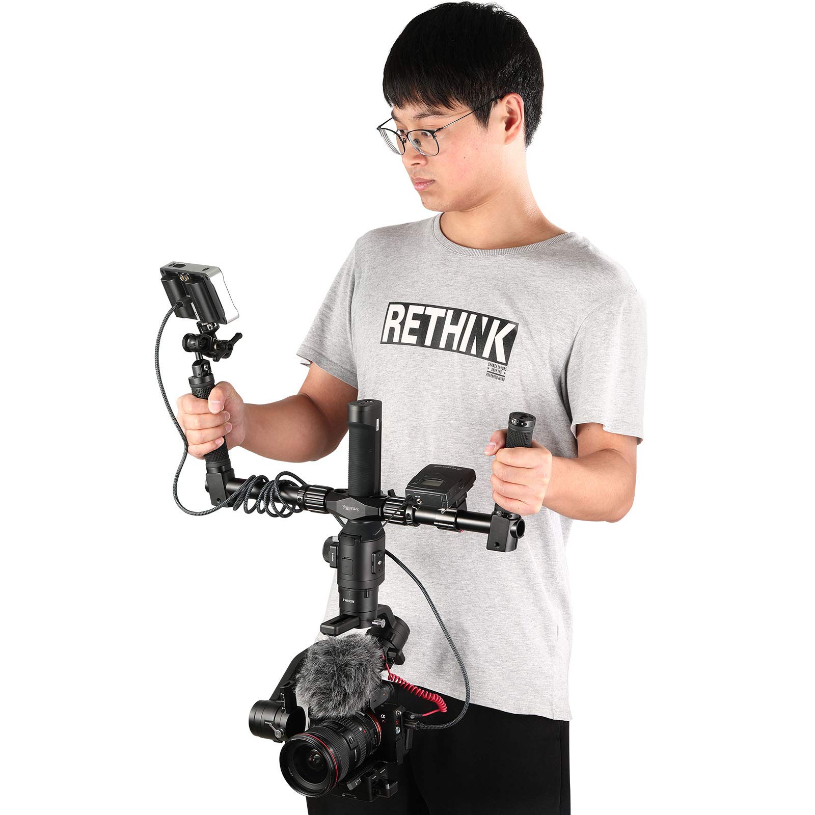 SMALLRIG Ronin S Dual Handle Handgrip for DJI Ronin S and Ronin SC Handheld Gimbal - BSS2250