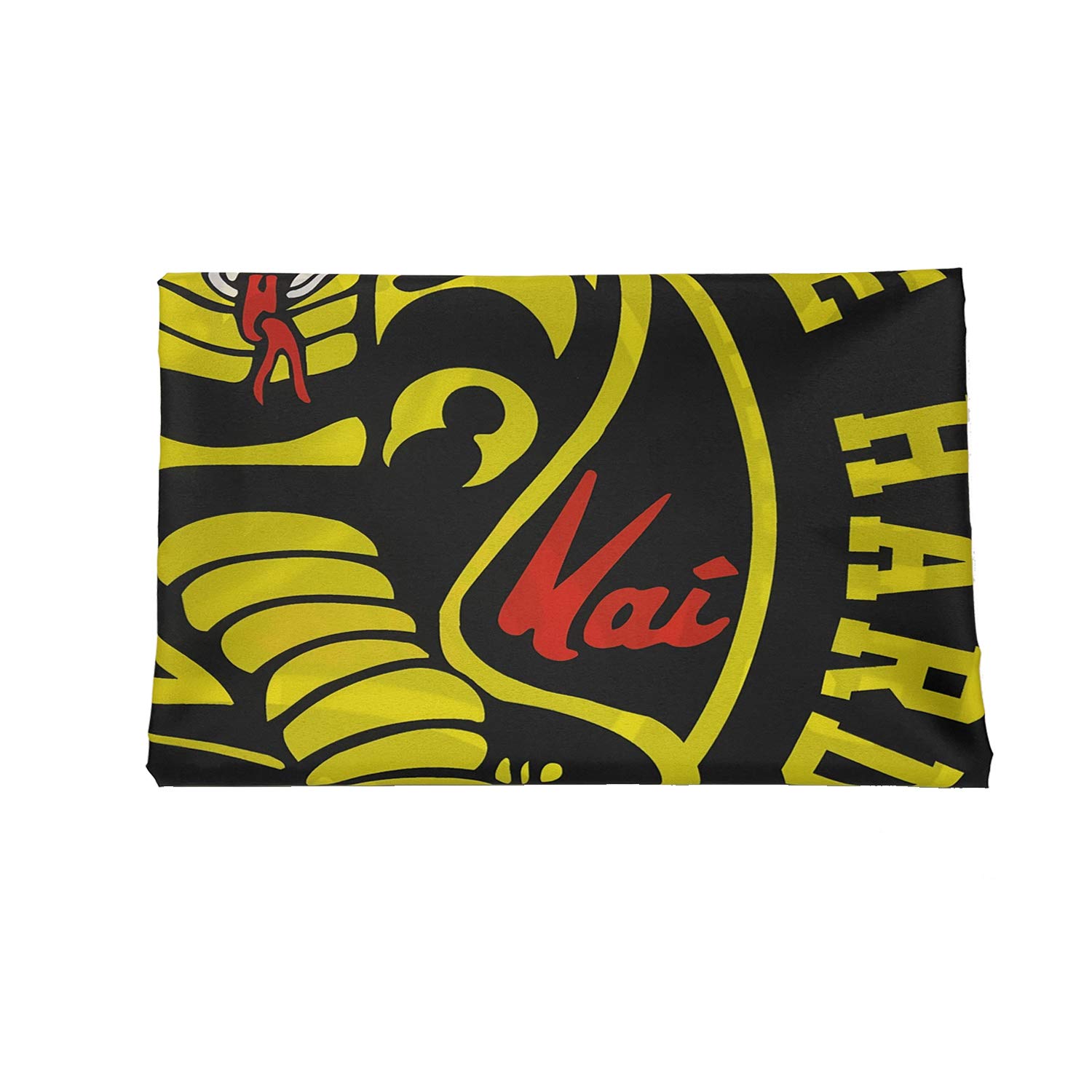 WYFGL 3×5 Ft Cobra Kai Strike First Karate Kid Flag The Karate Kid with Brass Grommets 100D Double Stitched Banner Decor