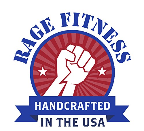 RAGE Fitness Leather Hand Grips, Weightlifting Grips, The Original Palm Grip, X-Small, Small, Medium, Large, X-Large, Weightlifting, Kettlebell, Barbell, Pull-ups, Exercise Training, MADE IN USA