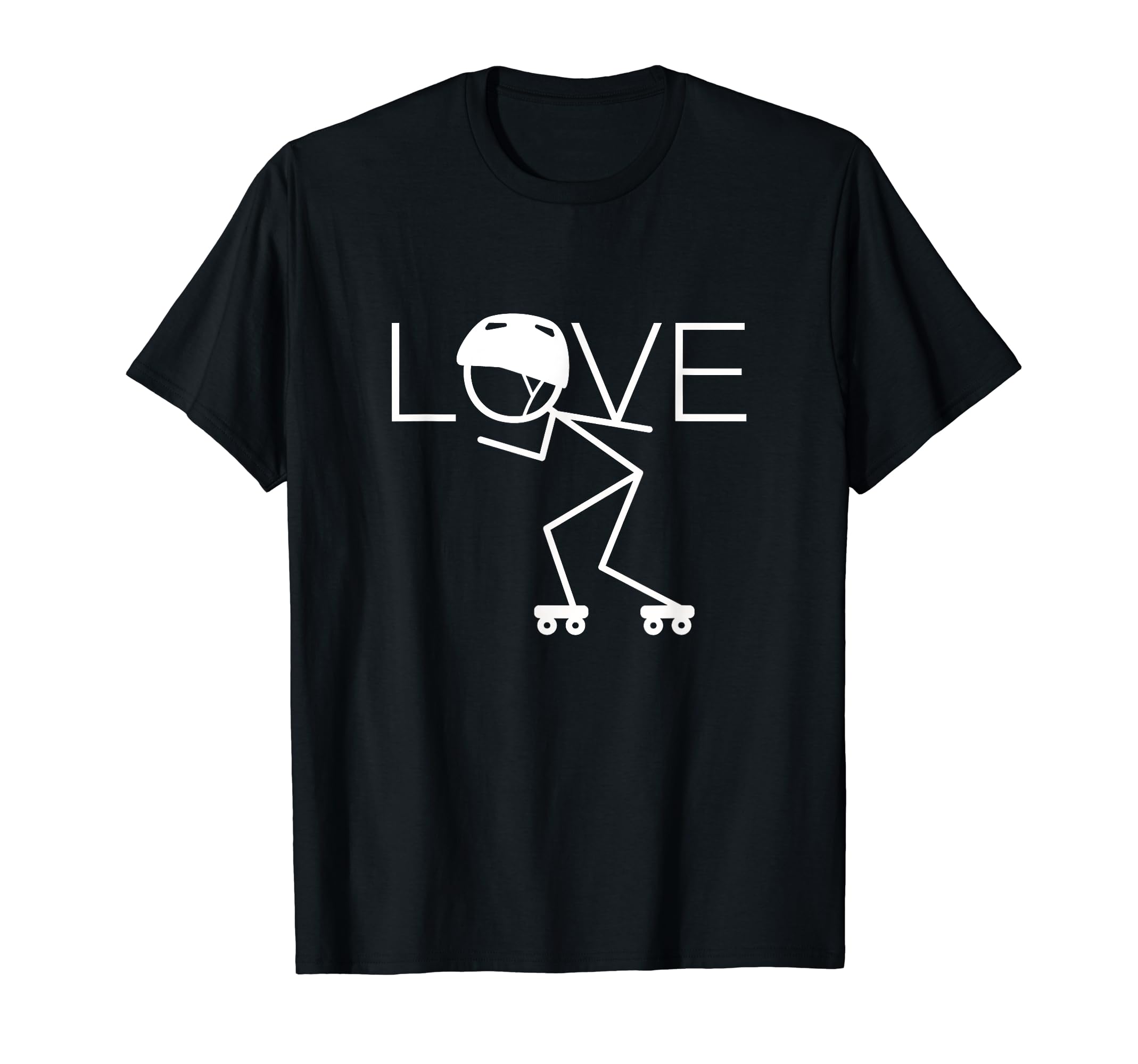 Roller Derby Girls Women Roller Skating Team Gifts Love T-Shirt
