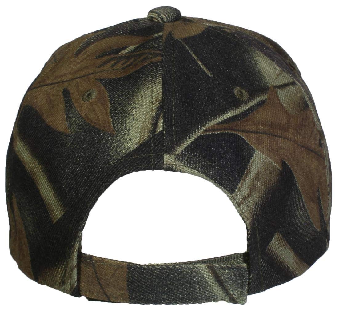 Tropic Hats Adult Embroidered Make America Great Again Trump Adjustable Ballcap - Hardwoods Camo